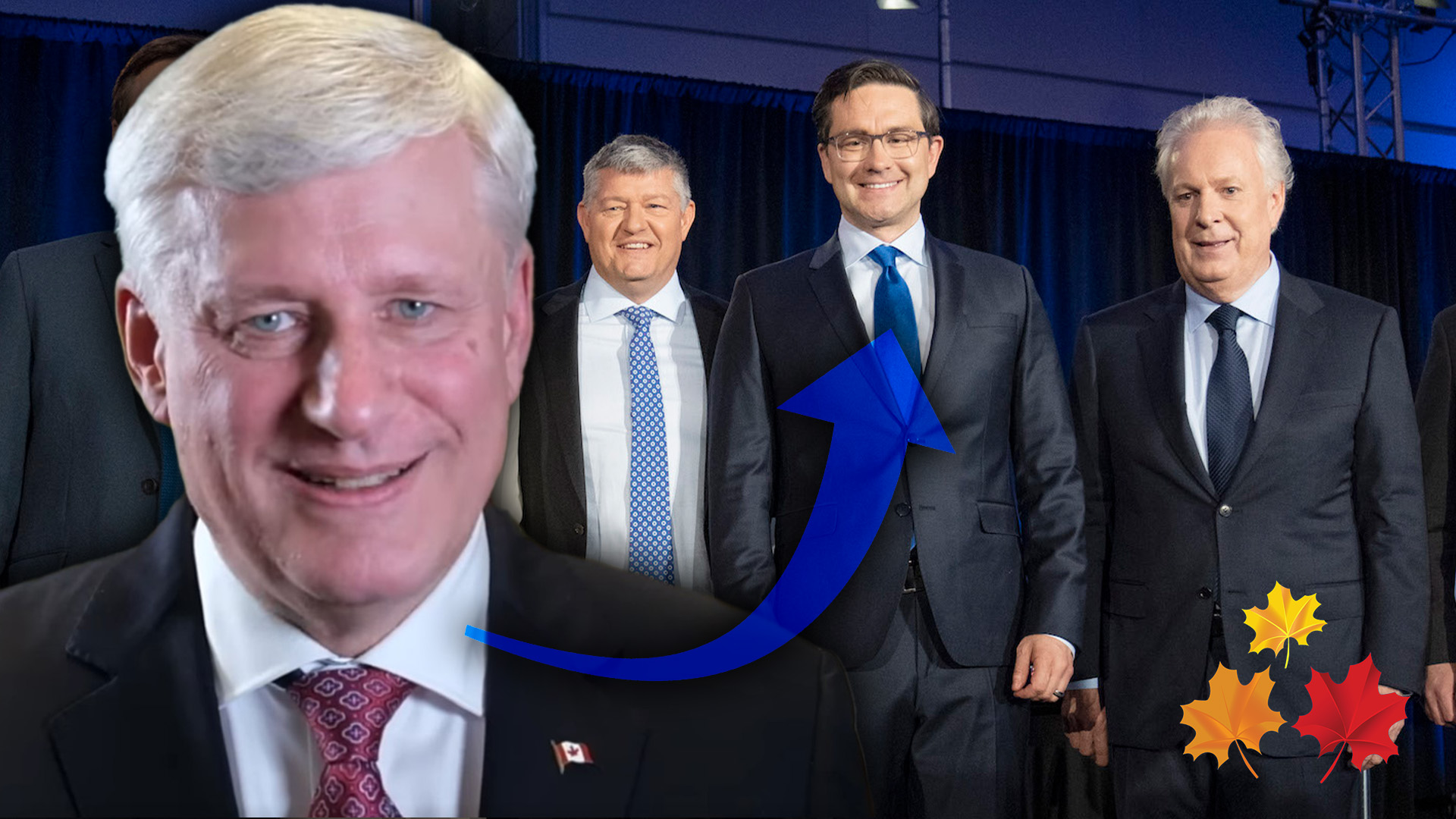 Video report: Stephen Harper endorses Poilievre | Conservative Journal ...