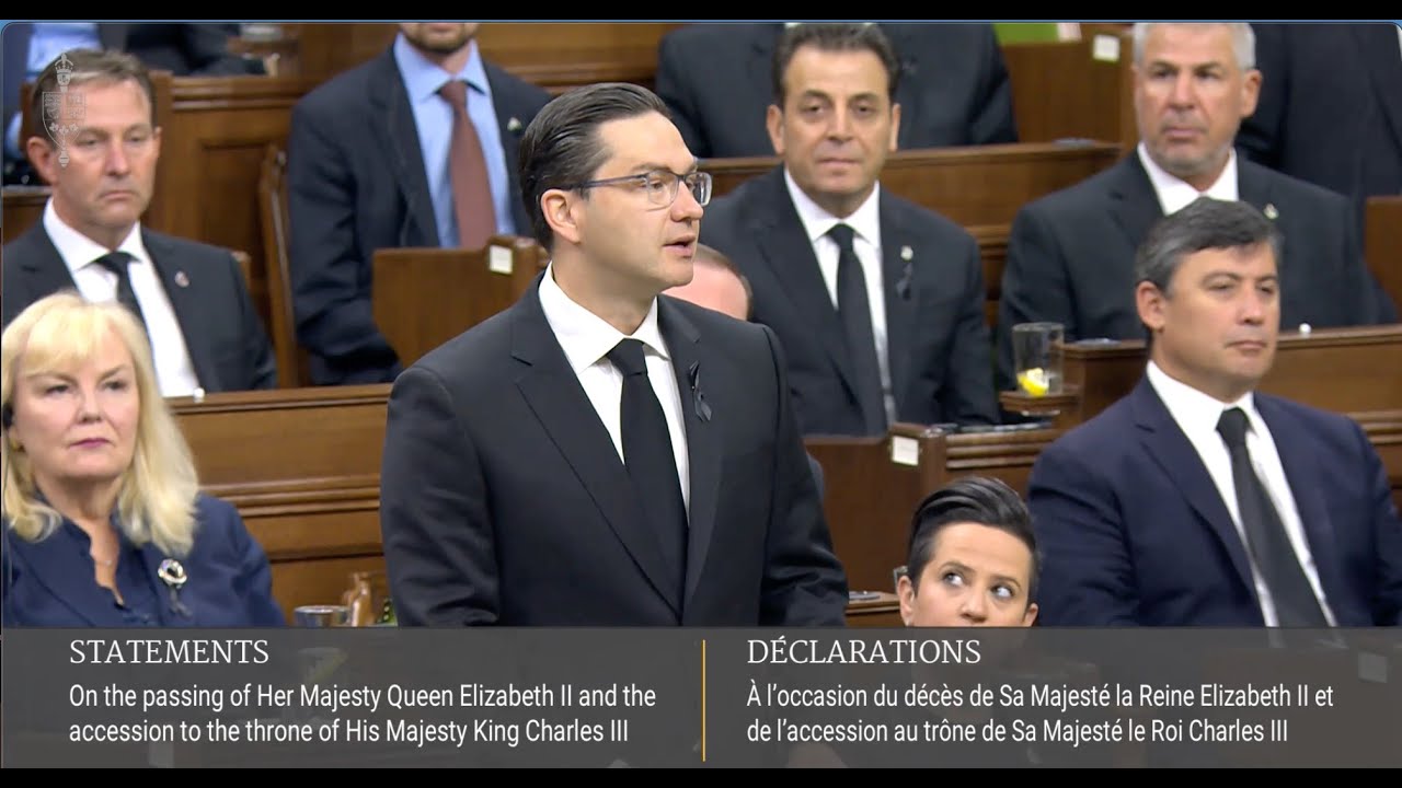 VIDEO: Pierre Poilievre pays tribute to the Queen | Conservative ...